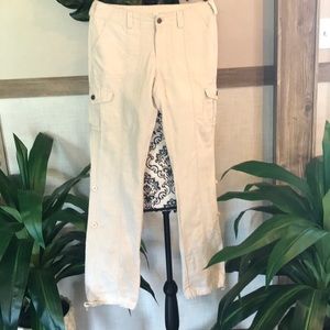 Boston Proper | Pants & Jumpsuits | Boston Proper Linen Optional Capri ...